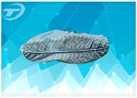 China Non Skid Disposable Shoe Covers SPP Fabric 40x16cm Anti Slip Sole CE Certified for sale