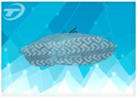 China Non Skid Disposable Shoe Covers SPP Fabric 40x16cm Anti Slip Sole CE Certified for sale