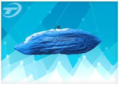 China Disposable Anti Skid Shoe Covers PP CPE Coated Non Woven 40x16cm 50pcs per Bag for sale