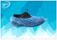 China Blue Pp Disposable Surgical Shoe Covers / Sterile Shoe Covers for sale