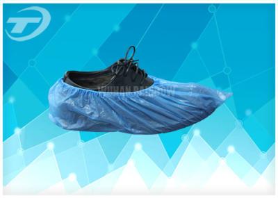China Blue Pp Disposable Surgical Shoe Covers / Sterile Shoe Covers for sale