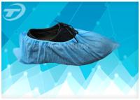 China OEM Blue SPP Nonwoven Disposable Shoe Covers 15x39cm for Protection for sale