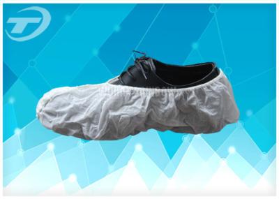 China SPP Fabric Disposable Waterproof Shoe Covers Handmade Or Machine Made for sale
