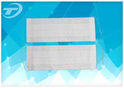 China Medical Disposable 2 Ply Face Mask With Earloop / Filter Paper for sale