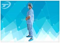 China Disposable Scrub Suit S-4XL Anti-Blood Lightweight SMS Non-Woven Hospital CE ISO for sale