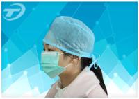 China Disposable Surgical Caps 18gsm to 30gsm Dustproof Non Woven Polypropylene for sale