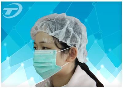 China Disposable Surgical Caps 18gsm to 30gsm Dustproof Non Woven Polypropylene for sale