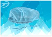 China Disposable SPP Mob Cap 18-24 Inch Single or Double Elastic White Blue Green Red for sale