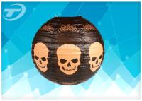 China Custom Printed Hanging Paper Lanterns For Halloween Party And Decoration for sale