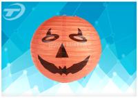 China Custom Printed Hanging Paper Lanterns For Halloween Party And Decoration for sale