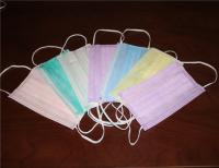 China 3 layer disposable non woven medical face mask with earloop for sale