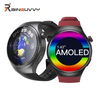 China 4G DM80B Swimming Smart Watch 1.43 Inch Android 8.1 1000mAh Health and Fitness Tracking for sale