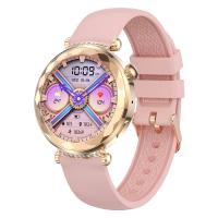 China AMOLED Women Smart Watch With BT Call Health Monitor Voice Controlled for sale