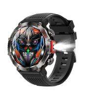 China 1.43 Inch Round Shape Smart Watch Wireless Charger Recording Waterproof Heart Rate Watch for sale