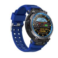 China IP68 Rainproof Round Shape Smart Watch Real Time Blood Oxygen Monitor Smartwatch for sale