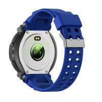 China IP68 Rainproof Round Shape Smart Watch Real Time Blood Oxygen Monitor Smartwatch for sale