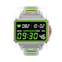 China S666 Square Shape Smart Watch Picture Reminder Health Management Sleep Monitoring Smart Watch for sale