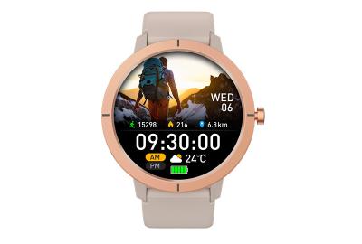 China Woman Man Smart Watch 5ATM Waterproof GPS Built-in Dual-band GNSS Bluetooth Gold And Bluetooth Equipped for sale