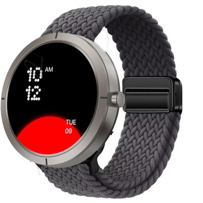 China DM76 Outdoor Sport Smart Watch Ultra Thin 1.32'' AMOLED BT Call Reloj Smartwatch With Compass for sale