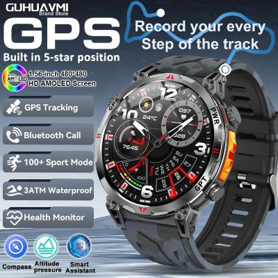 China 3ATM Waterproof GPS Sport Smart Watch BT Call Smart Watch For Fitness Tracking for sale