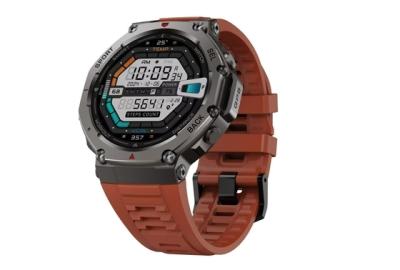 China Red GPS Sport Smart Watch Amoled Display DM58 Smartwatch Support GLONASS BDS Galileo NAVIC QZSS for sale