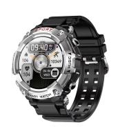 China Rainbuvvy T96 silver 2-in-1music sports smart watch Bluetooth call pedometer for sale