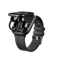 China Sport Fitness Tracker SmartWatch D12 TWS 2 In 1 Smartwatch With Bluetooth Headset for sale