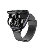 China Ergonomic Heart Rate Smart Watch With Earbuds , Sleep Monitoring Smartwatch 2 In 1 for sale