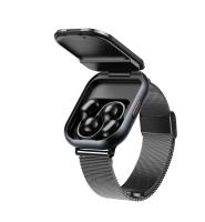 China Ergonomic Heart Rate Smart Watch With Earbuds , Sleep Monitoring Smartwatch 2 In 1 for sale