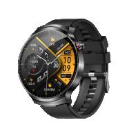 China Silica Gel Smart Watch Heart Rate Monitoring , TWS Smartwatch With Built In Earbuds for sale