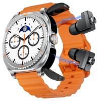 China two-in-one smartwatch (with earphones)NFC 400mAh TWSwireless heart rate blood oxygen for sale