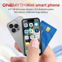 China Mini 3G Smart Phone with WCDMA/GSM/GPRS Quad-Band Mode and 128GB TF Card Support for sale