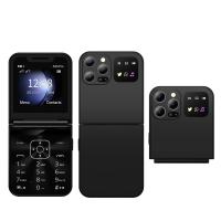 China A50 Pro Flip Mobile Phone Dual SIM Call Recording Speed Dial Torch Magic Voice 2.4