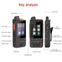 China UNIWA F60 Zello Walkie Talkie Landline Phone IP68 Android 9 2.8'' 1+8GB FM Radio 5300mAh 4G PTT GPS for sale