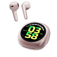 China T19 Smart Buds Wireless Bluetooth Earphones with 300MAH Battery and AI Features BT 5.4/3.0 Resolving Power 240*240 for sale