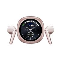 China T19 Smart Buds Wireless Bluetooth Earphones with 300MAH Battery and AI Features BT 5.4/3.0 Resolving Power 240*240 for sale