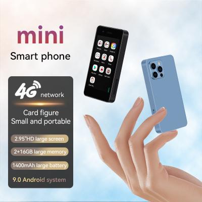 China Rainbuvvy Mini Pocket Smartphone S18 2.95'' MT6737 Android 9.0 2+16GB 1400mAh WIFi Flashlight Smartphone for sale