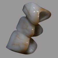 China Dental Lab Zirconia Price | Natural Full Contour Zirconia Bridge Single Unit / Multiunit Wear Resistant for sale
