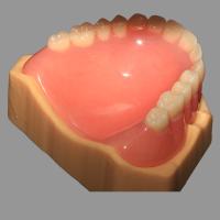 China Casting Full Acrylic Denture Heat Curing Full Arch Shaped for sale