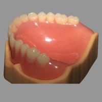 China Casting Full Acrylic Denture Heat Curing Full Arch Shaped for sale