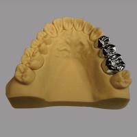 China CoCr Full Metal Crown And Bridge Smooth Polished Customizable for sale