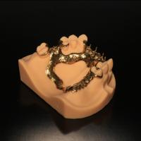 China Anodized 3D Printed Titanium Framework Lightweight For Sensitive Skin for sale