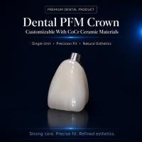 China Co‑Cr PFM Dental Crown | Custom Lab Restorations for Dentists for sale
