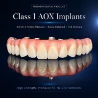 China All‑on‑4 Hybrid Titanium Implant Restoration | AOX Full Zirconia for sale