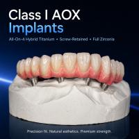 China AOX All‑on‑4 Screw‑Retained Implant Bridge | Dental Lab Prosthesis for sale