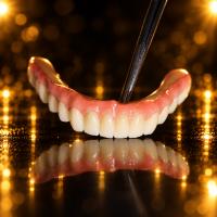 China Custom Dental Prosthesis— AOX CLASS 2（zirconia implant bridge gingival stain ） for sale
