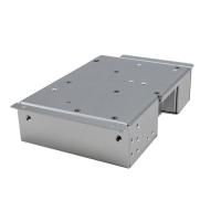 China Aluminum Custom Sheet Metal Enclosures Laser Cutting Gold Plating for sale