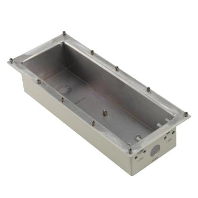 China Custom Fabrication Aluminum Stainless Steel Bending Stamping Sheet Metal Enclosure for sale