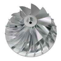 China 6063 5 Axis CNC Parts Impeller Custom CNC Aluminum Parts Precision 0.005mm ISO9001 2008 for sale