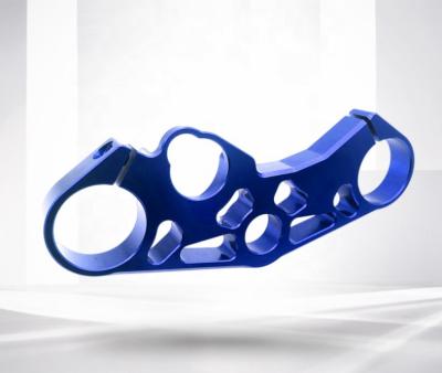 China Yixin Precision Custom CNC Machined Motorcycle Parts Anodizing Brushing for sale